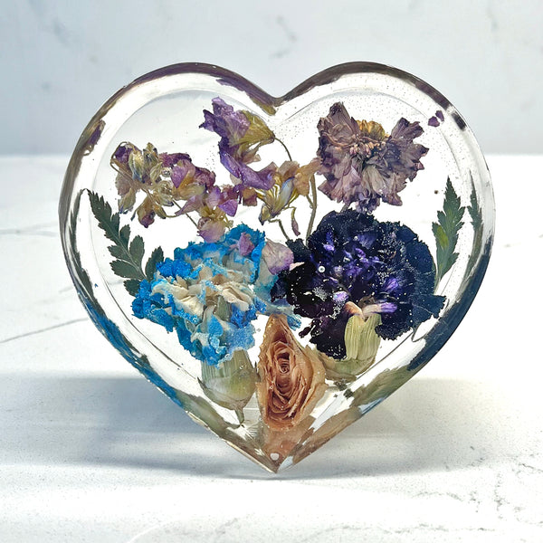 3.75" Heart - Happy Fairy Art